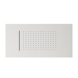 Mariner Edelstahl-Regenpaneel f&uuml;r Deckeneinbau mit 2 Funktionen, WLS3952-BO,