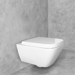 Geberit Smyle Square Wand-WC, 500208018,