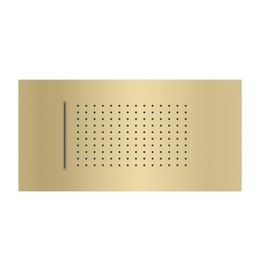 Mariner Edelstahl-Regenpaneel f&uuml;r Deckeneinbau mit 2 Funktionen, WLS3952-OR,