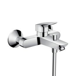 Hansgrohe Logis Aufputz-Wannenarmatur, Einhebelmischer, 71400000,