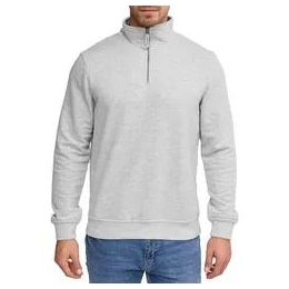 Sweater INDICODE "INPortal", Herren, Gr. XXL, grau (lt grau mix), Sweatware, Obermaterial: 60% Baumwolle, 40% Polyester, unifarben, regular fit h&uuml;ftlang, Rundhals, Rippb&uuml;ndchen, Sweatshirts Sweater