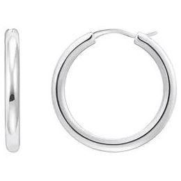 Paar Creolen Thomas Sabo "Schmuck Silber 925 Ohrringe Chunky-Design", silber (silberfarben), Ohrringe, Damen, Silber 925 (recycelt)