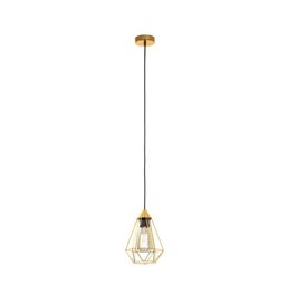 hofstein Eglo Leuchten TARBES Pendelleuchte Messing, 1-flammig