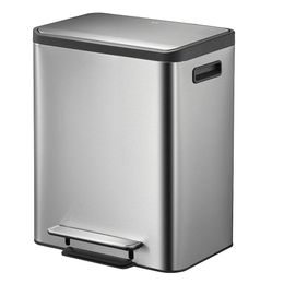 EKO Tretabfallsammler, Volumen 30 l, BxHxT 404 x 492 x 321 mm, Edelstahl, 1fach-Sammler