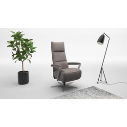 Sit & More TV-Sessel SIT & MORE, B:70cm H:124cm T:85cmdelphine, Sessel, "Vario Comfort, inkl. Kopfteilverstellung & 360 Drehfunktion", mit Gasdruck, Höhe der