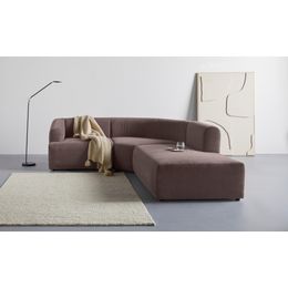 Ecksofa "LYZA L-Form links/rechts, Modularsofa, Ma&szlig;e B/T/H: 211/267/74 cm", braun, B:211cm H:74cm T:267cm, 100% Polyester, LeGer Home by Lena Gercke, Sofas, Ecksofa, als Modul oder separat verwendbar, f&uuml;r individuelle Zusammenstellung