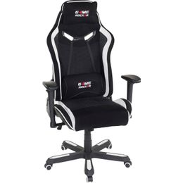 Gaming-Stuhl Duo Collection "Game Rocker G-30 L", schwarz (schwarz, weiß), B:72cm H:138cm T:72cm, Stühle