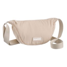 Umhängetasche Kangaroos, Damen, Gr. B/H/T: 30cm x 16cm x 9cm, beige, Nylon, Taschen, Schultertasche Bauchtasche