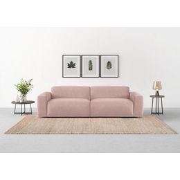 Trendmanufaktur "Braga, mit hochwertigem Kaltschaum, Megasofa, in Cord erh&auml;ltlich" modernes Big-Sofa, Couch mit hohem Sitzkomfort, 254/72/107 cm (B/H/T)