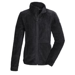 Fleecejacke Killtec "KOW 6 WMN KNTFLC JCKT", Damen, Gr. 38, schwarz, Obermaterial: 100% Polyester, Jacken, wärmend & windabweisend, Übergangsjacke
