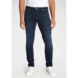 JOOP! 5-Pocket-Jeans JOOP JEANS "Stephen", Herren, Gr. 30, Länge 32, blau (navy), Jeans, Obermaterial: 82% Baumwolle, 16% Polyester, 2% Elasthan, slim fit lang, Jeans