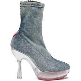 Diesel Stiefel - Boots Denim - Gr. 39 (EU) - in Blau - f&uuml;r Damen