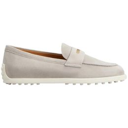 Tod's Tod's Loafer - Flat Shoes Grey - Gr. 38,5 (EU) - in Grau - f&uuml;r Damen