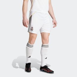 Trainingsshorts adidas Performance "REAL H SHO", Herren, Gr. L, N-Gr, weiß, Obermaterial: 100% Polyester, Hosen