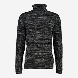 Carisma Schwarz-weißer Rollkragenpullover