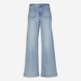 Blaue Nori Jeans mit weitem Bein