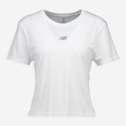 New Balance Weißes Sport-T-Shirt