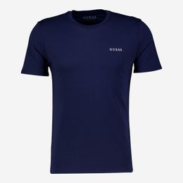 Guess Dunkelblaues T-Shirt mit Logo