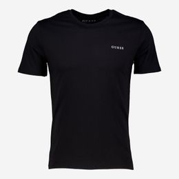 Guess Schwarzes T-Shirt mit Logo