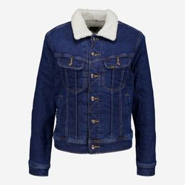 Lee Dunkelblaue Jeansjacke