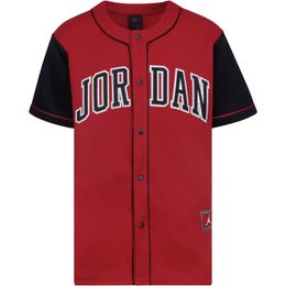 Nike Jordan Hbr Baseball Collegejacke Jungen - rot - Gr. 158-170 - Polyester