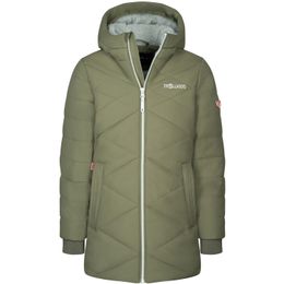 Trollkids Bergen Steppmantel M&auml;dchen - oliv - Gr. 176 - Polyester