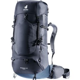 Deuter Aircontact Lite 50 + 10 Trekkingrucksack Herren - schwarz - Gr. Einheitsgröße