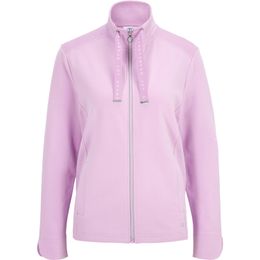 Joy Sportswear Eugenia Trainingsjacke Damen - rosa - Gr. 44 - Polyester/Modal/Elastan
