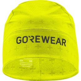 Gore Wear Gorewear Essence Thermo Laufm&uuml;tze - gelb - Gr. Einheitsgr&ouml;&szlig;e - Polyester/Elastan