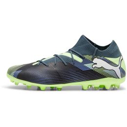 Puma Future 7 Match Mg Fu&szlig;ballschuhe Herren - grau - Gr. 43 - Synthetik