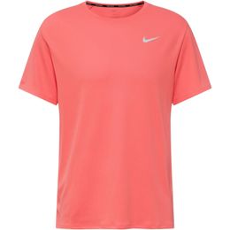 Nike Miler Funktionsshirt Herren - orange - Gr. M - Polyester