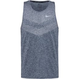 Nike Stride Funktionstank Herren - blau - Gr. XXL