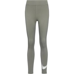 Nike Classics Tights Damen - grau - Gr. S - Baumwolle/Polyester/Elastan