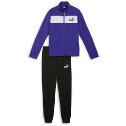 Puma Poly Trainingsanzug Jungen - blau - Gr. 128 - Polyester