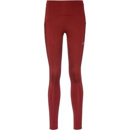 asics Road Lauftights Damen - rot - Gr. XS - Polyester/Elastan