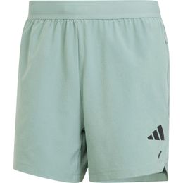 Adidas Power 3s Funktionsshorts Herren - grün - Gr. XL - Polyester/Elastan