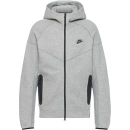Nike Tech Fleece Trainingsjacke Herren - grau - Gr. XXL - Baumwolle/Polyester