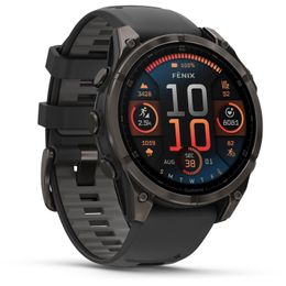 Garmin Fenix 8 47mm Amoled Sapphire Titan Sportuhr - schwarz - Gr. Einheitsgröße