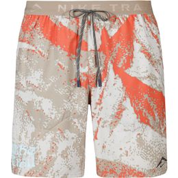 Nike Df Trail Stride Laufshorts Herren - braun - Gr. S - Polyester