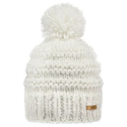 Barts Jasmin Bommelm&uuml;tze Damen - wei&szlig; - Gr. Einheitsgr&ouml;&szlig;e - Polyacryl/Wolle
