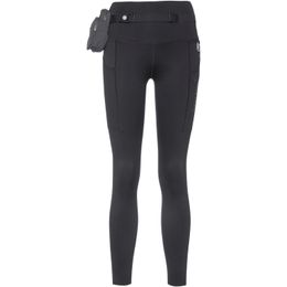 Nike Df Go Lauftights Damen - schwarz - Gr. XS - Polyamid/Elastan