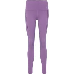 Nike Dri Fit Universa Tights Damen - lila - Gr. M - Polyamid/Elastan