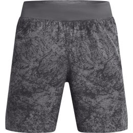 Under Armour Launch Pro 7 Laufshorts Herren - grau - Gr. XXL - Polyester/Elastan