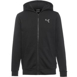 Puma Better Essentials Sweatjacke Herren - schwarz - Gr. S - Baumwolle