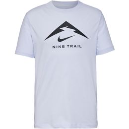 Nike Trail Logo Funktionsshirt Herren - grau - Gr. XL