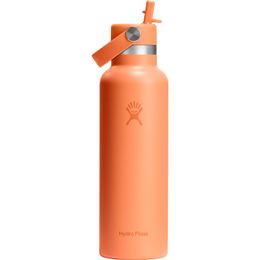 Hydro Flask 21 Oz Standard Flex Straw Isolierflasche - orange - Gr. Einheitsgröße