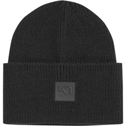 KARI TRAA Kyte Beanie Damen - schwarz - Gr. Einheitsgr&ouml;&szlig;e - Polyacryl
