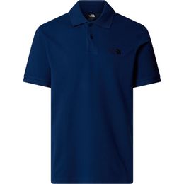 The North Face Essential Poloshirt Herren - blau - Gr. S - Baumwolle