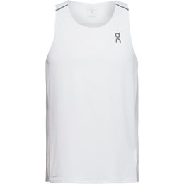 On Performance Tank FunktiOnstank Herren - wei&szlig; - Gr. L - Polyester/Elastan