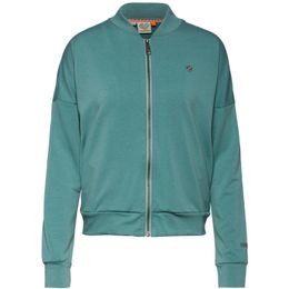 Ragwear Doron Polyjacke Damen - gr&uuml;n - Gr. XL - Polyester/Viskose/Elastan